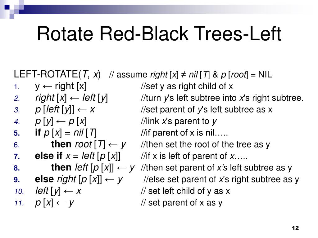 PPT - Red-Black Trees By Mary Hudachek-Buswell PowerPoint Presentation ...