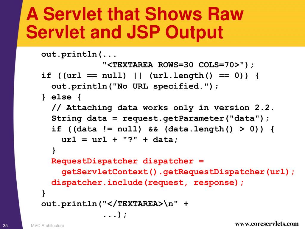 Ppt Integrating Servlets And Jsp The Mvc Architecture Powerpoint Presentation Id6109849