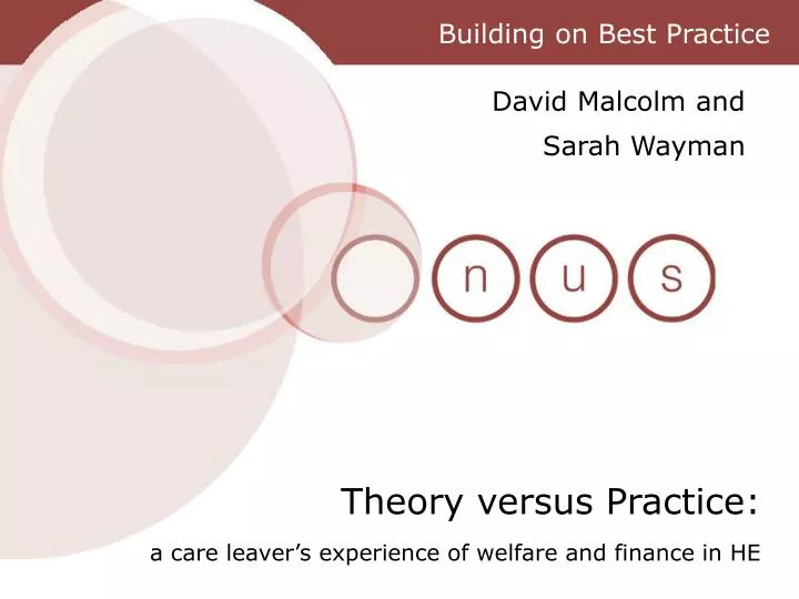 PPT - David Malcolm and Sarah Wayman PowerPoint Presentation, free ...