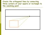 PPT - One Point Perspective PowerPoint Presentation - ID:6111190