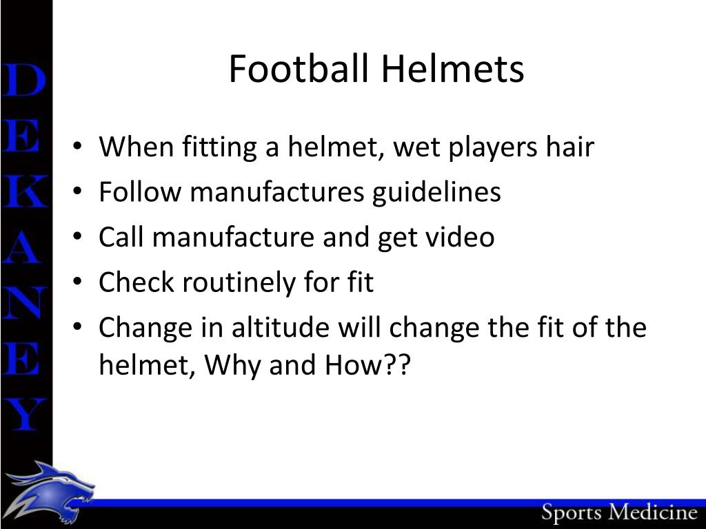 PPT - Prevention and Treatment of Athletic Injuries PowerPoint ...