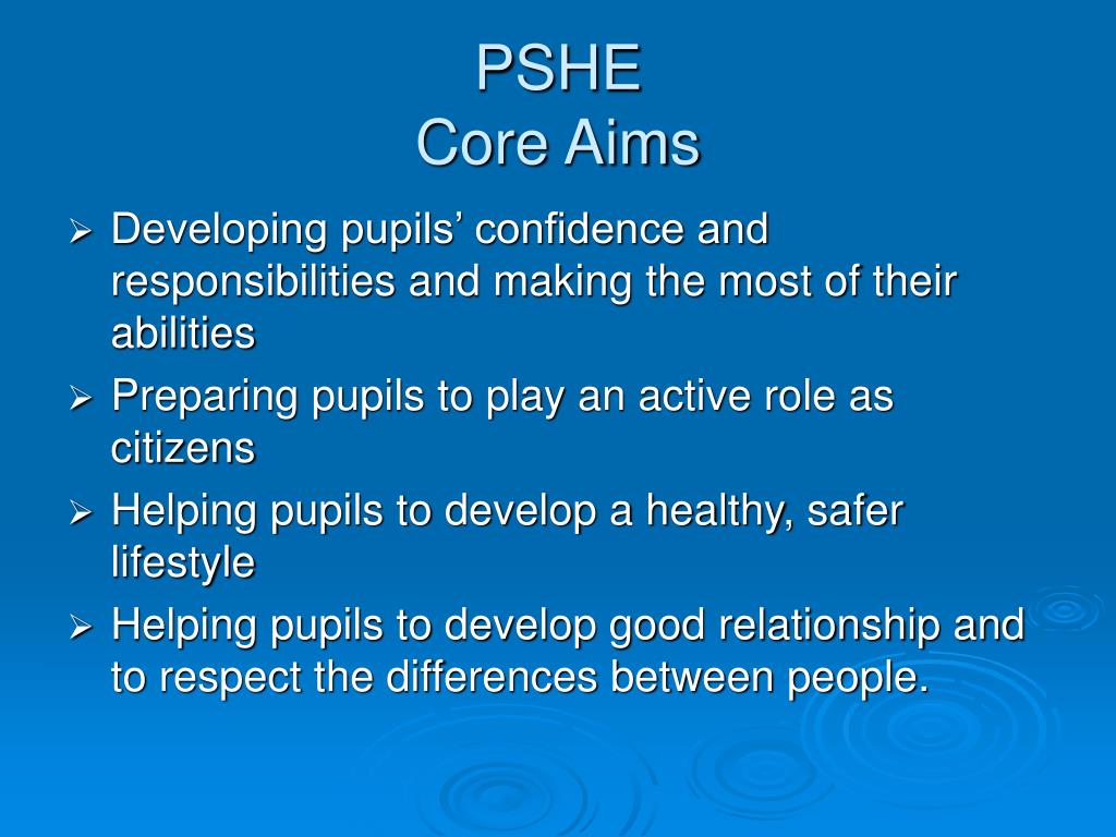 PPT - Enhancing PSHE and Citizenship Education in Schools: A ...