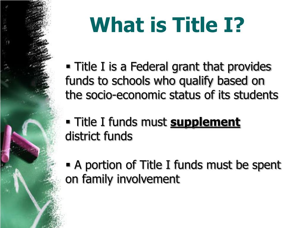 PPT - Title I ANNUAL MEETING PowerPoint Presentation, free download ...