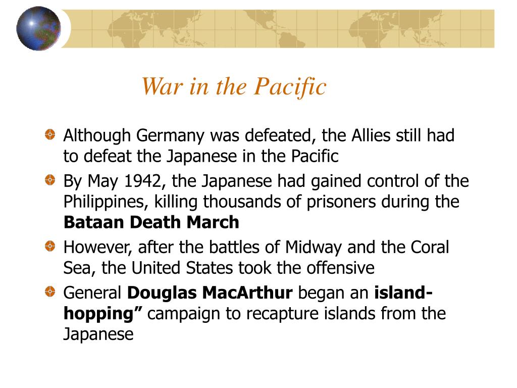PPT - Victory in Europe and the Pacific PowerPoint Presentation, free ...