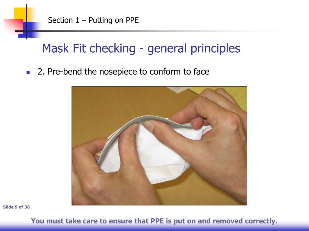 PPT - Fitting of Personal Protective Equipment (PPE) and taking swabs ...