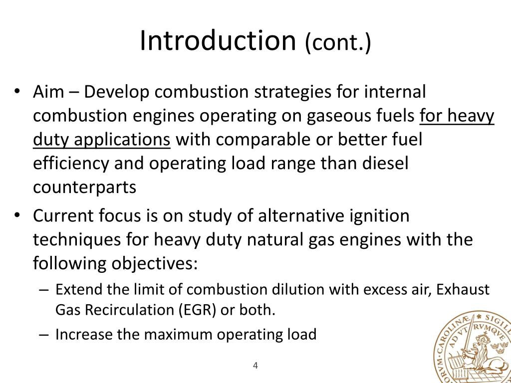 PPT - Pre-Chamber Ignition A road towards High Efficiency Natural Gas ...