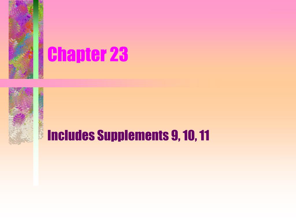 Ppt Chapter 23 Powerpoint Presentation Free Download Id 6113207