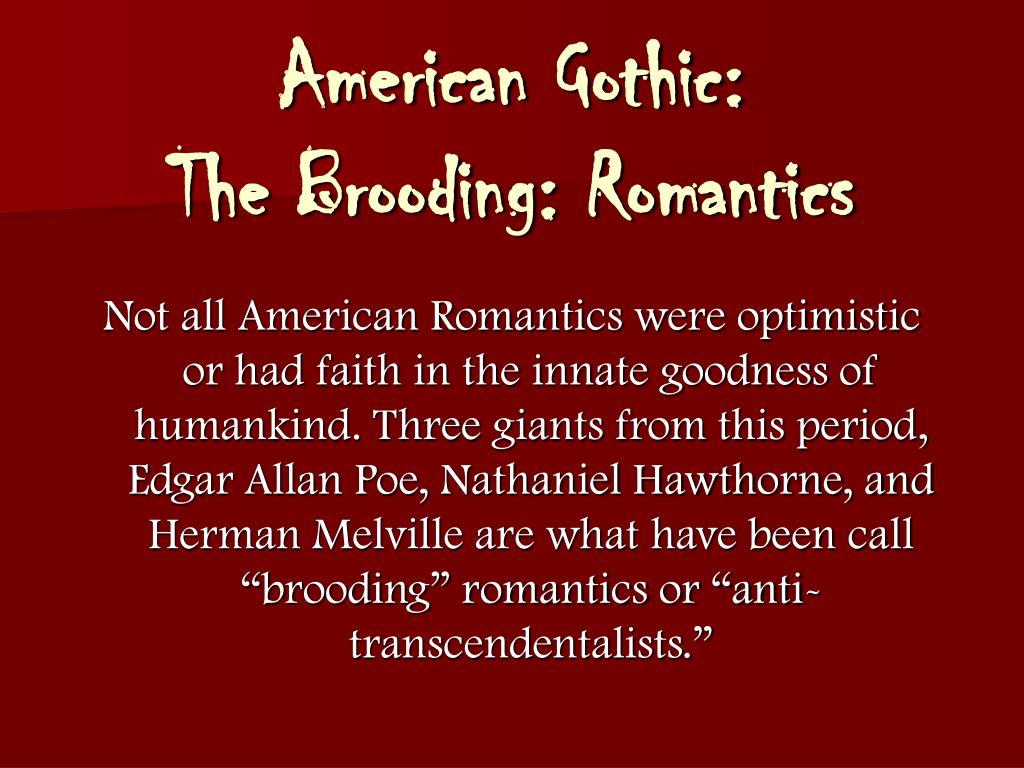 PPT - American Gothic Romance PowerPoint Presentation, free download ...