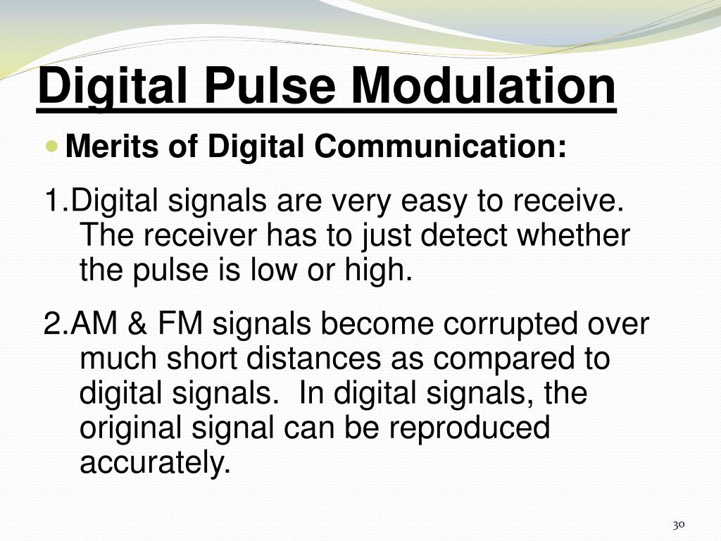 Ppt Pulse Modulation Techniques Powerpoint Presentation Free
