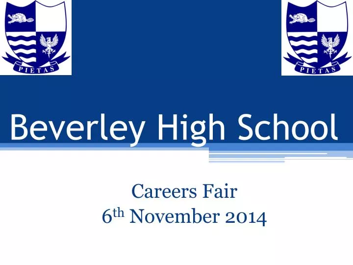 PPT - Beverley High School PowerPoint Presentation, free download - ID ...