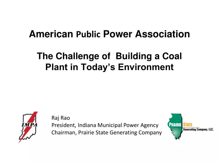 PPT - American Public Power Association PowerPoint Presentation, free ...
