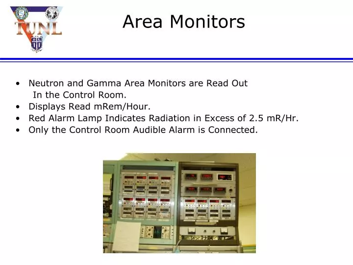PPT - Area Monitors PowerPoint Presentation, free download - ID:6113807