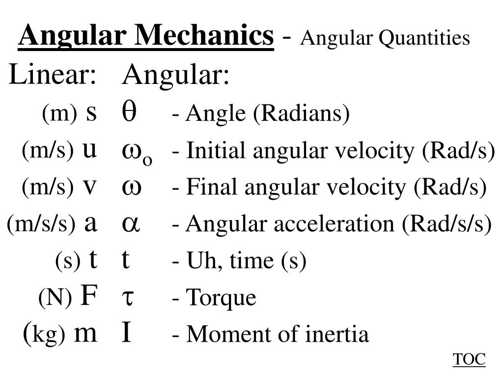 PPT - Angular Mechanics - Torque and moment of inertia Contents: Review ... PPT - Angular Mechanics - Torque and moment of inertia Contents: Review ...