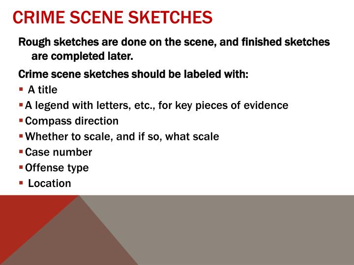 PPT - Crime Scene Documentation PowerPoint Presentation - ID:6114335