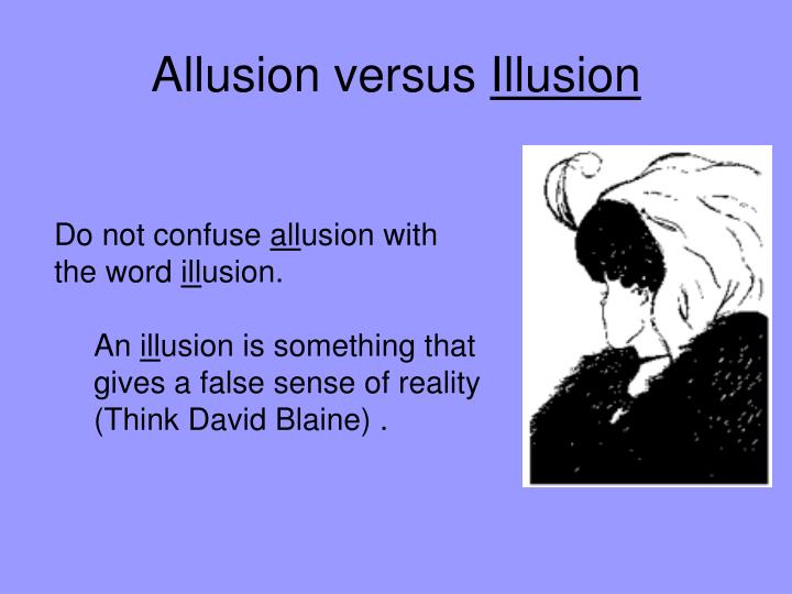 PPT - Allusion PowerPoint Presentation - ID:6114627