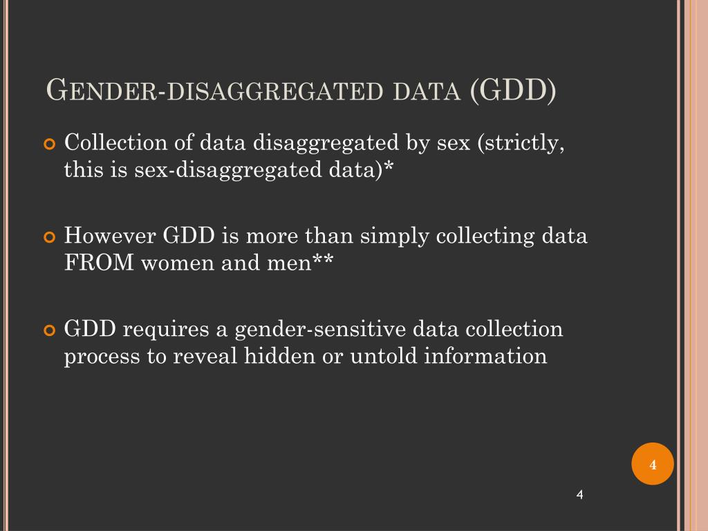 Ppt Gender Disaggregated Data Powerpoint Presentation Free Download