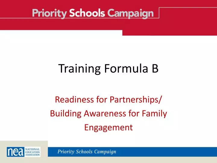 PPT - Training Formula B PowerPoint Presentation, free download - ID ...