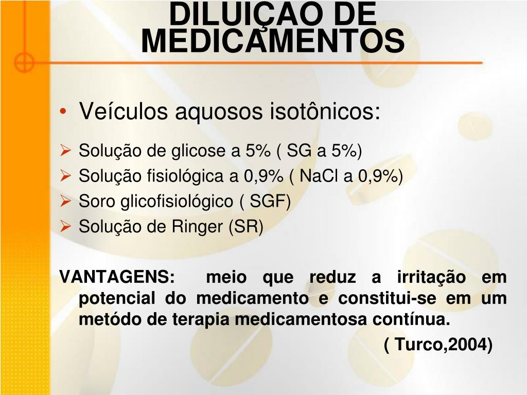 PPT - ADMINISTRAÇÃO DE MEDICAMENTOS EM NEONATOLÓGIA E PEDIATRIA ...