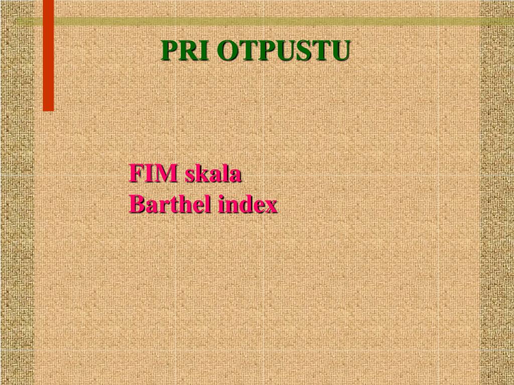 PPT - PRVA FAZ A REHABILITACIONOG TRETMANA BOLESNIKA SA ...