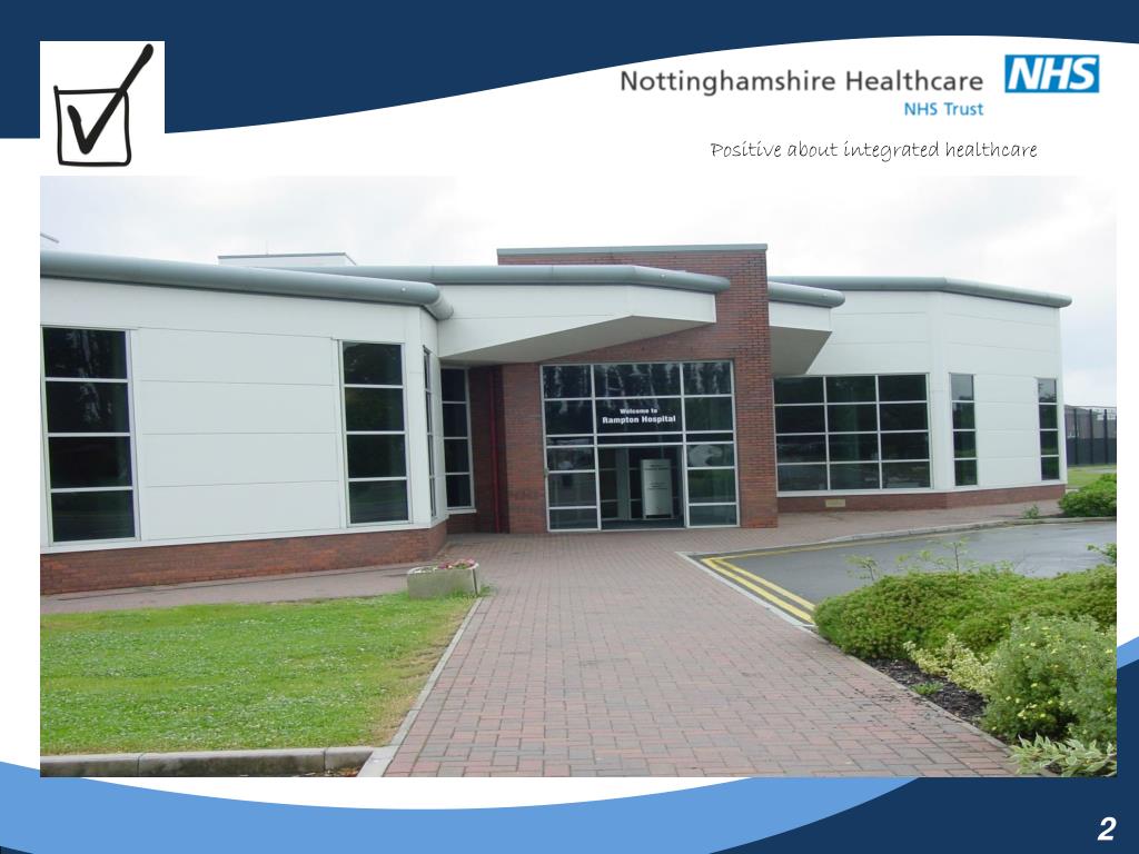 PPT - The National High Secure Services for Women Rampton Hospital ...