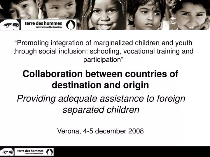 PPT - Collaboration between countries of destination and origin ...