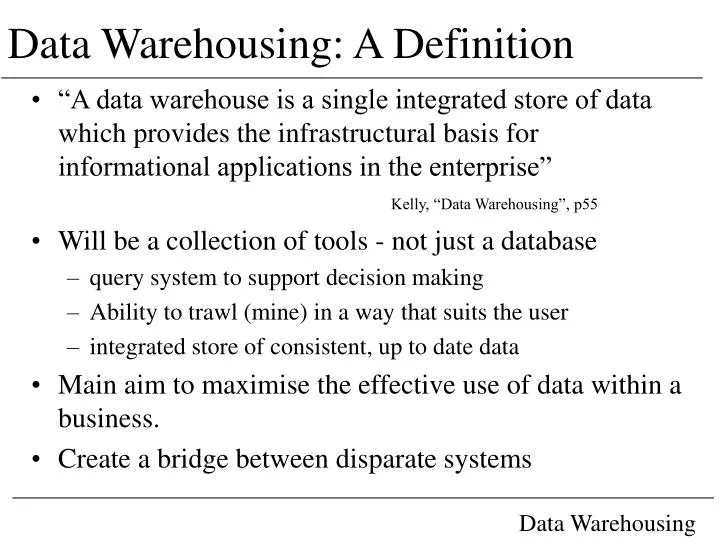 PPT - Data Warehousing: A Definition PowerPoint Presentation, free ... PPT - Data Warehousing: A Definition PowerPoint Presentation, free ...