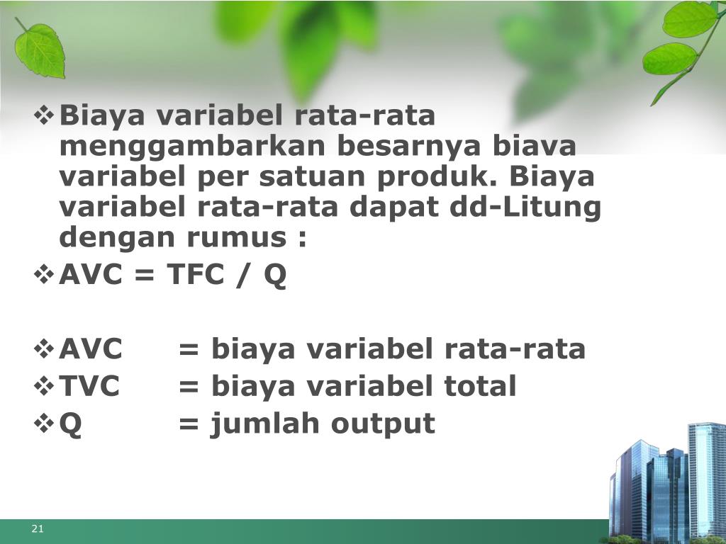 PPT - Biaya Produksi PowerPoint Presentation, free download - ID:6116726