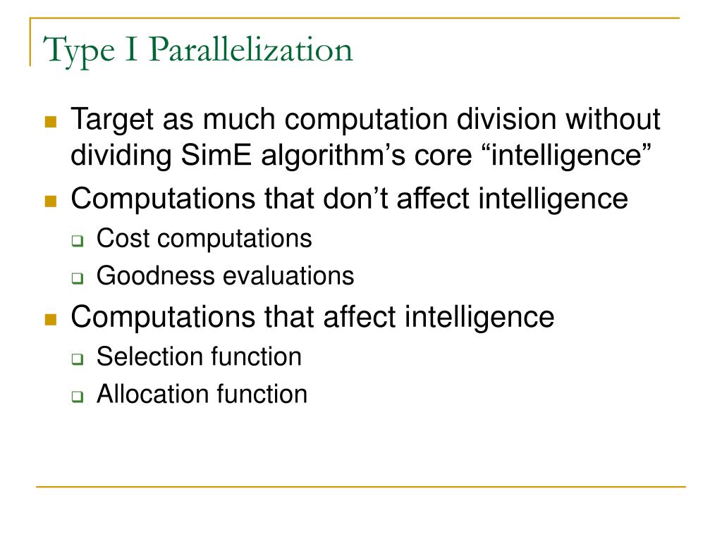Ppt Parallelization Of Stochastic Metaheuristics To Achieve Linear