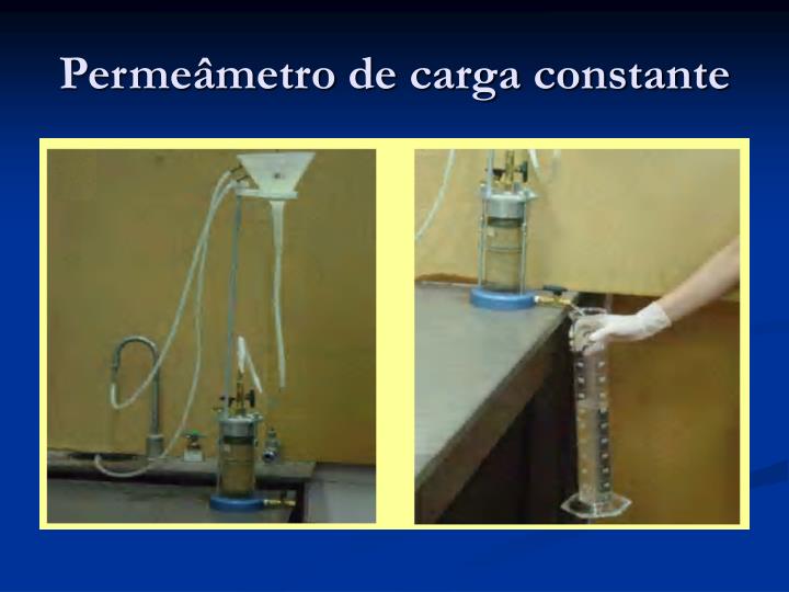 PPT - 7.0 PERMEABILIDADE DOS SOLOS 7.1 Introdução PowerPoint ...