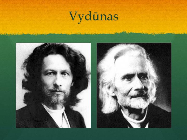 PPT - Vydūnas “ Tėvynė ir žmogus ” PowerPoint Presentation - ID:6118040
