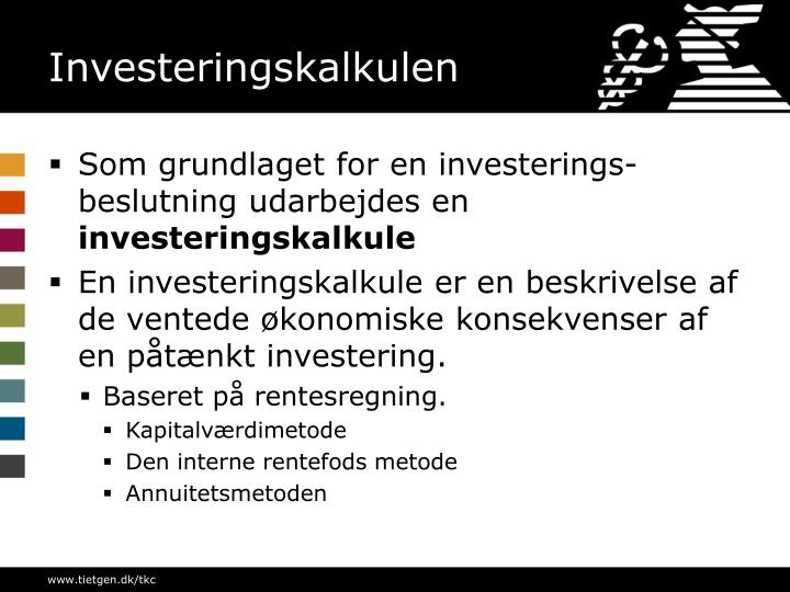 PPT - Investering PowerPoint Presentation - ID:6118076