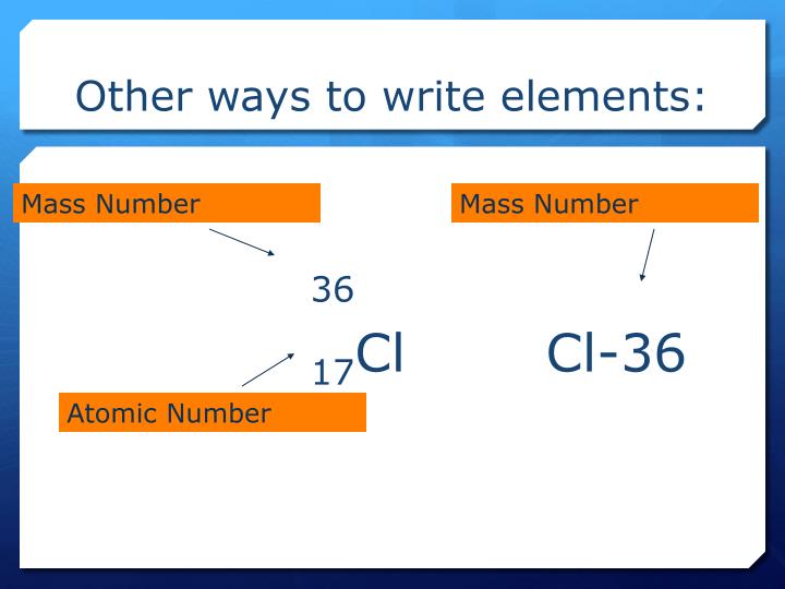 PPT - Atomic Number, Mass Number, Atomic Mass and Isotopes PowerPoint ...