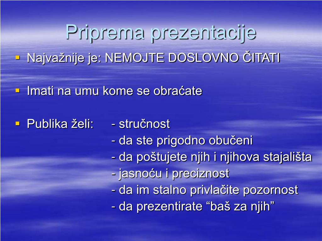 PPT - 30 minuta prije prezentacije PowerPoint Presentation, free ...