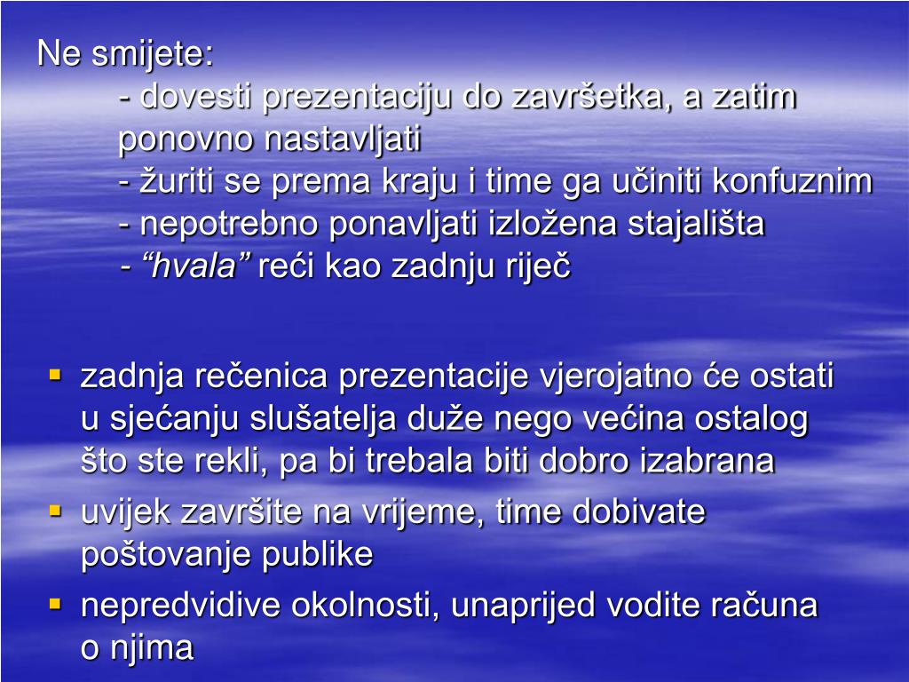 PPT - 30 minuta prije prezentacije PowerPoint Presentation, free ...