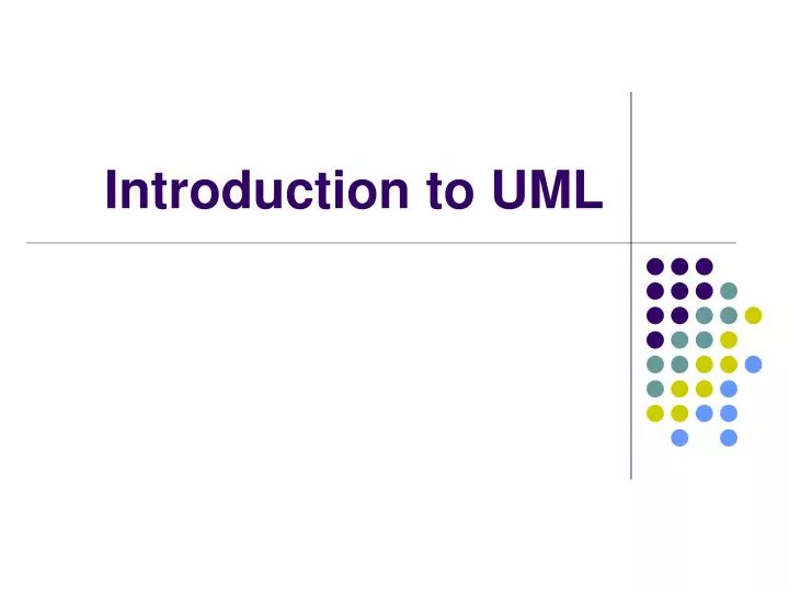 PPT - Introduction to UML PowerPoint Presentation, free download - ID ...
