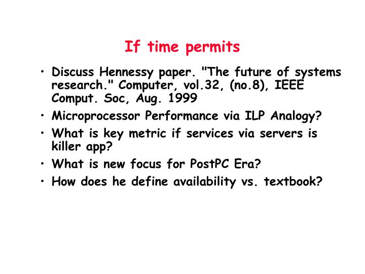 PPT - CPSC614:Graduate Computer Architecture Network 1: Definitions ...
