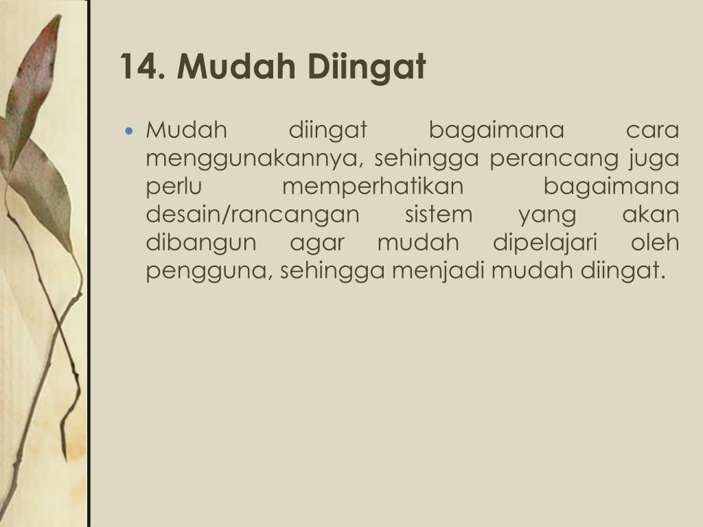 PPT - PERANCANGAN ANTARMUKA ( Design Interface) – part 1 PowerPoint ...