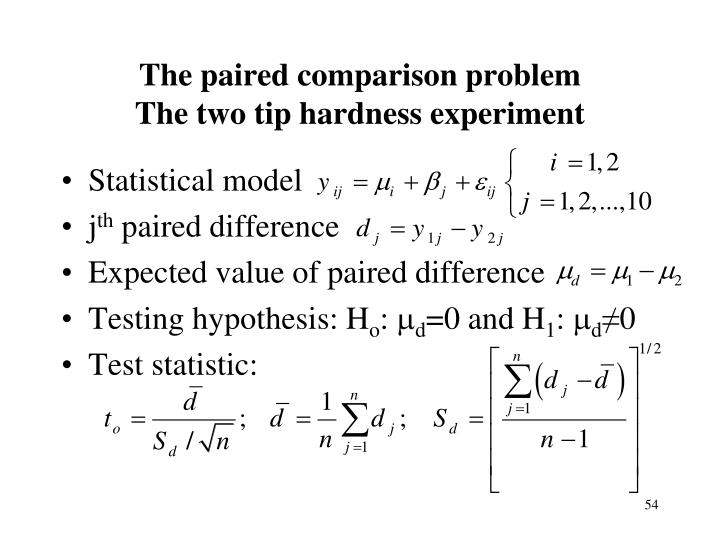 PPT - Chapter 2: Simple Comparative Experiments (SCE) PowerPoint ...