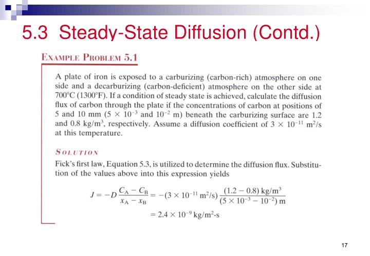 PPT - CHAPTER 5: DIFFUSION IN SOLIDS PowerPoint Presentation - ID:6123584