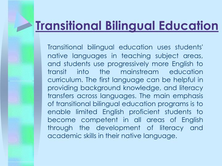 PPT - Bilingual Education PowerPoint Presentation - ID:6125122