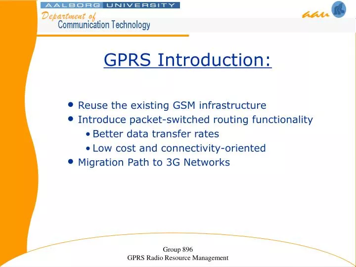 PPT - GPRS Introduction: PowerPoint Presentation, free download - ID:6125297
