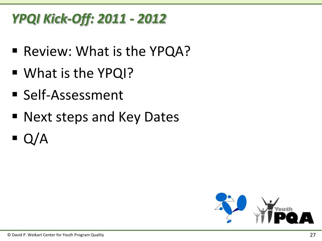 PPT - Interactive Webinar on Program Improvement Planning with Data ...