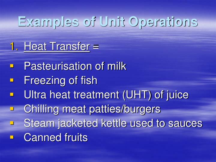 PPT - Unit Operations PowerPoint Presentation - ID:6128074