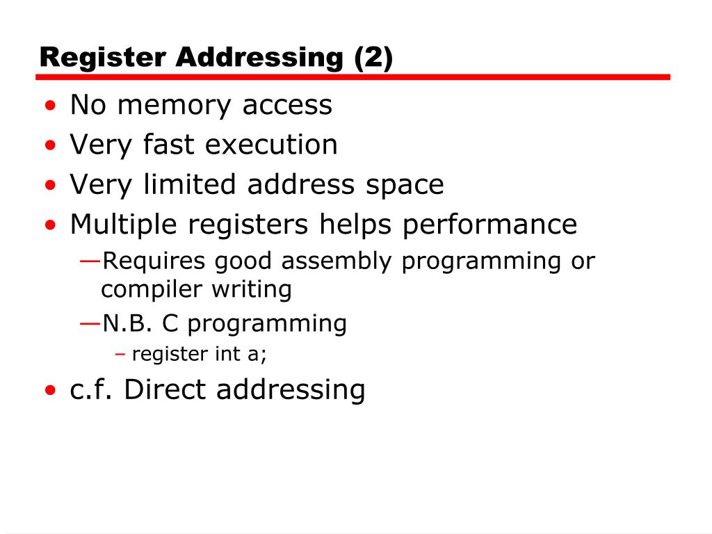 PPT - Understanding Addressing Modes in Computer Architecture ...