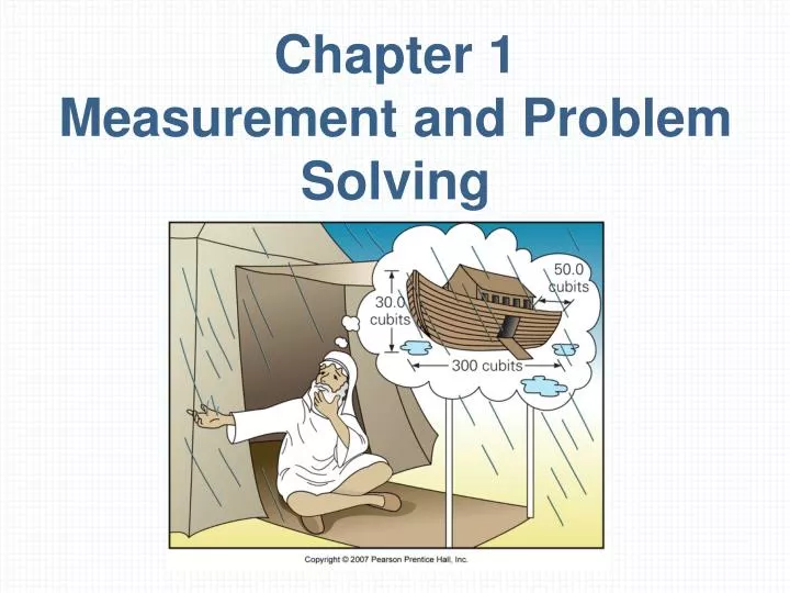 PPT - Chapter 1 Measurement and Problem Solving PowerPoint Presentation ...