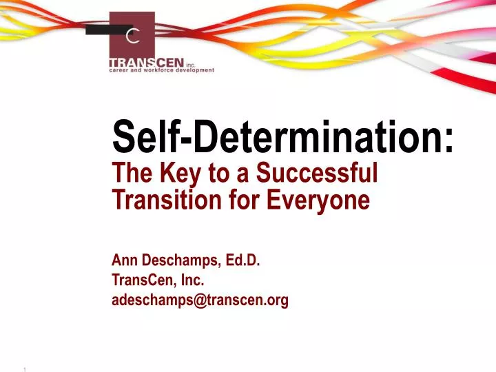 PPT - Self-Determination: PowerPoint Presentation, free download - ID ...