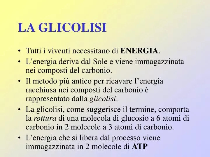 PPT - LA GLICOLISI PowerPoint Presentation, free download - ID:6132039