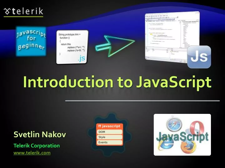 PPT - Introduction to JavaScript PowerPoint Presentation, free download ...