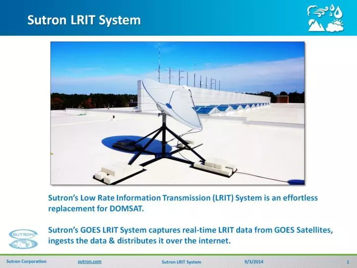 PPT - Sutron LRIT System PowerPoint Presentation, free download - ID ...