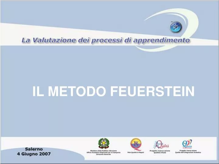 PPT - IL METODO FEUERSTEIN PowerPoint Presentation, free download - ID ...